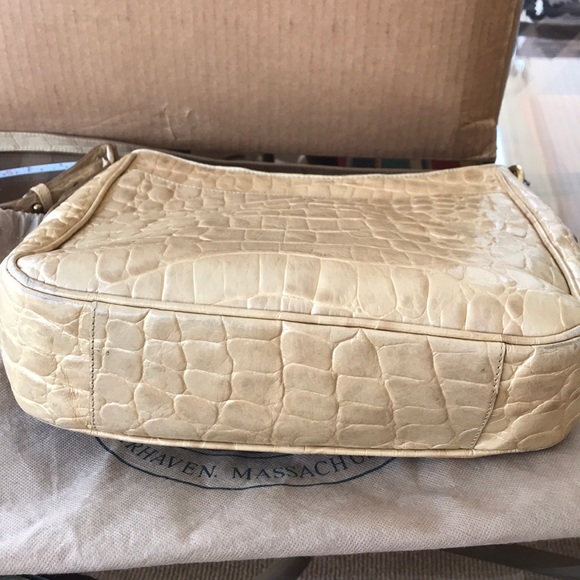 Brahmin | Bags | Brahmin Gold Handbag | Poshmark
